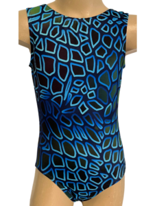 Printed Workout Leotard - Melody Leotards